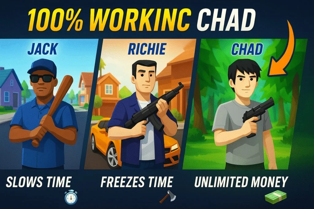 How To Unlock Chad In Dude Theft Wars | 2026 Update